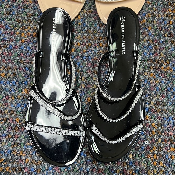 Charles Albert | Shoes | Charles Albert Womens Fancy Gel Sandals | Poshmark
